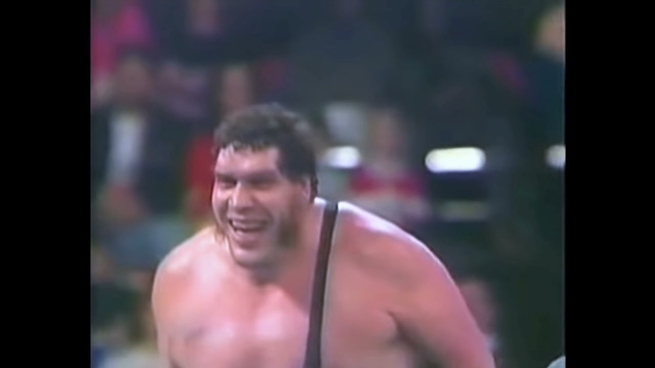 "The Colossal Connection" win the WWF Tag Team Championship (1989 ...