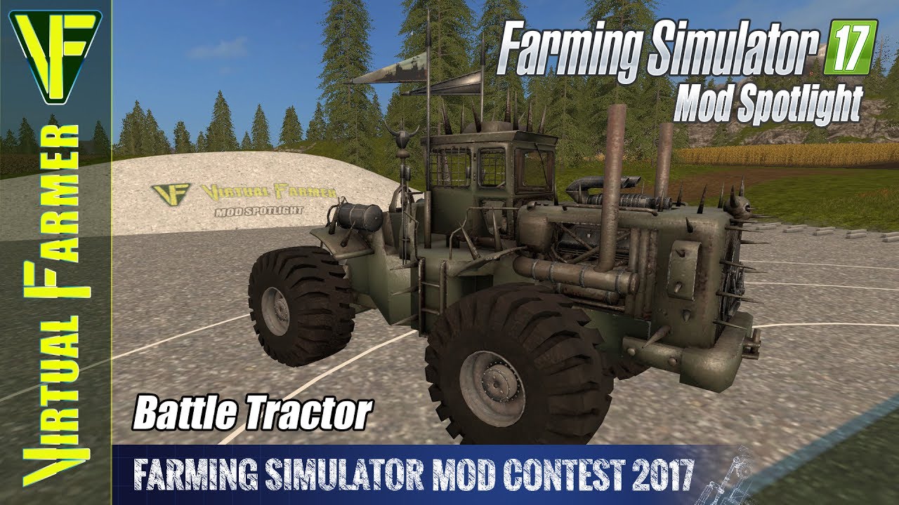 Farming Simulator 17 Mod Spotlight - Battle Tractor (Mod Contest 2017 ...