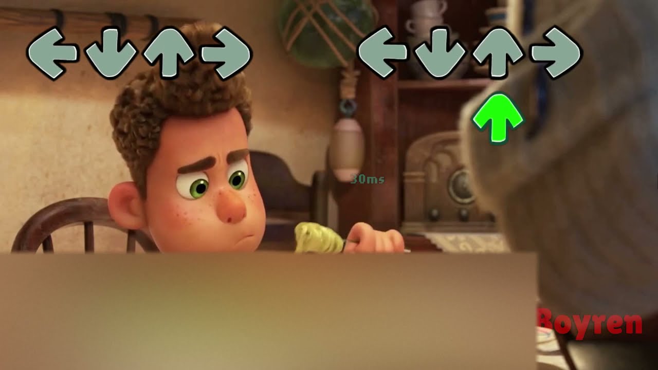 Friday Night Funkin but it's Pixar's Luca ( FNF ) - mod - YouTube