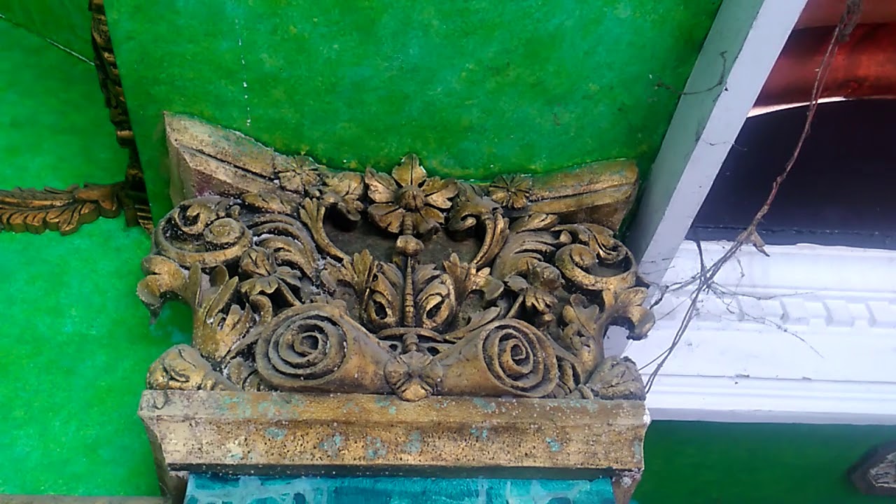 ukiran pilar motif sulur dan square Karya Abah mohamad Rohani - YouTube