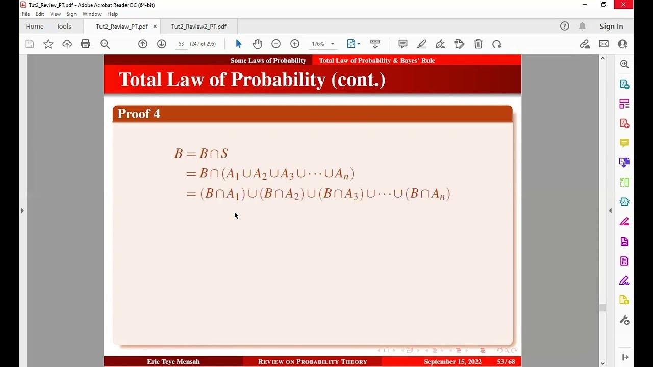 Total Probability Rule & Bayes' Theorem With Solved Examples and ...