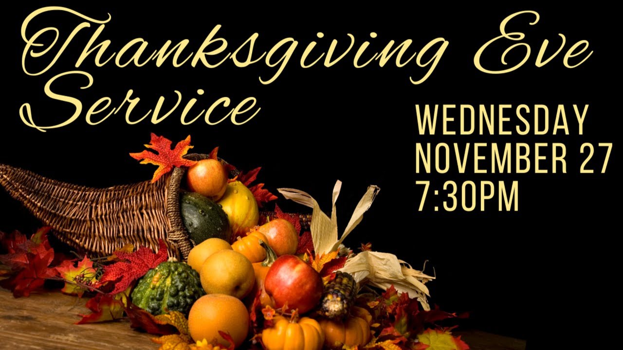 Thanksgiving Eve Service I Triumphant Christian Church I Bishop Cynthia ...