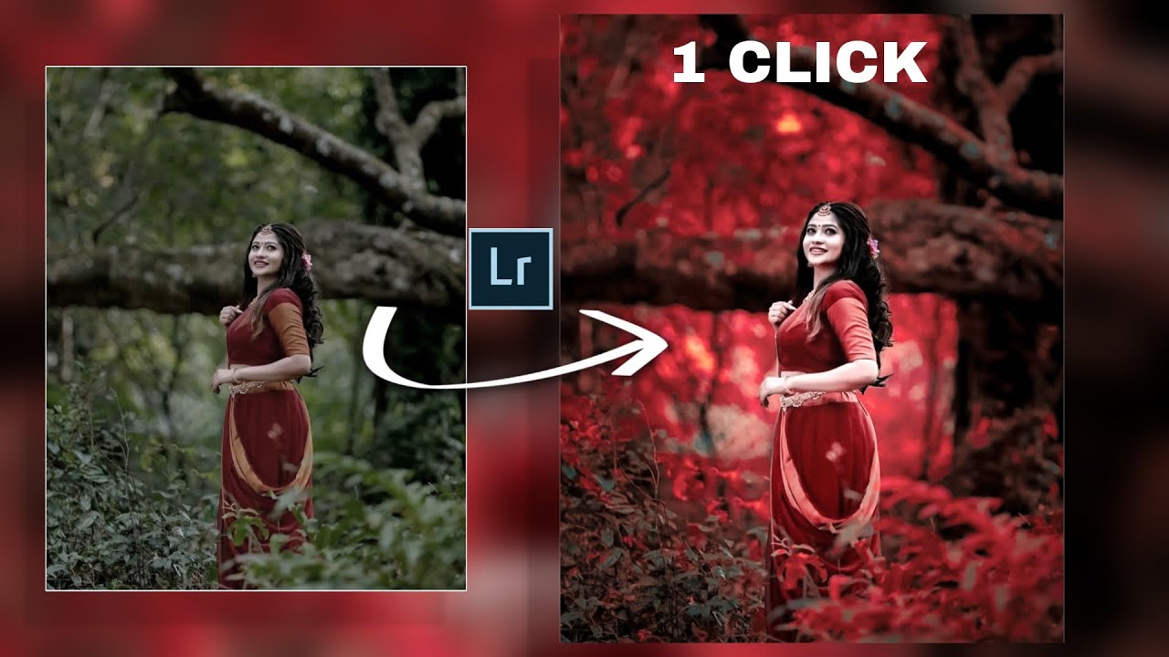 📸Lightroom Editing| Red effect photo editing| #lightroom - YouTube