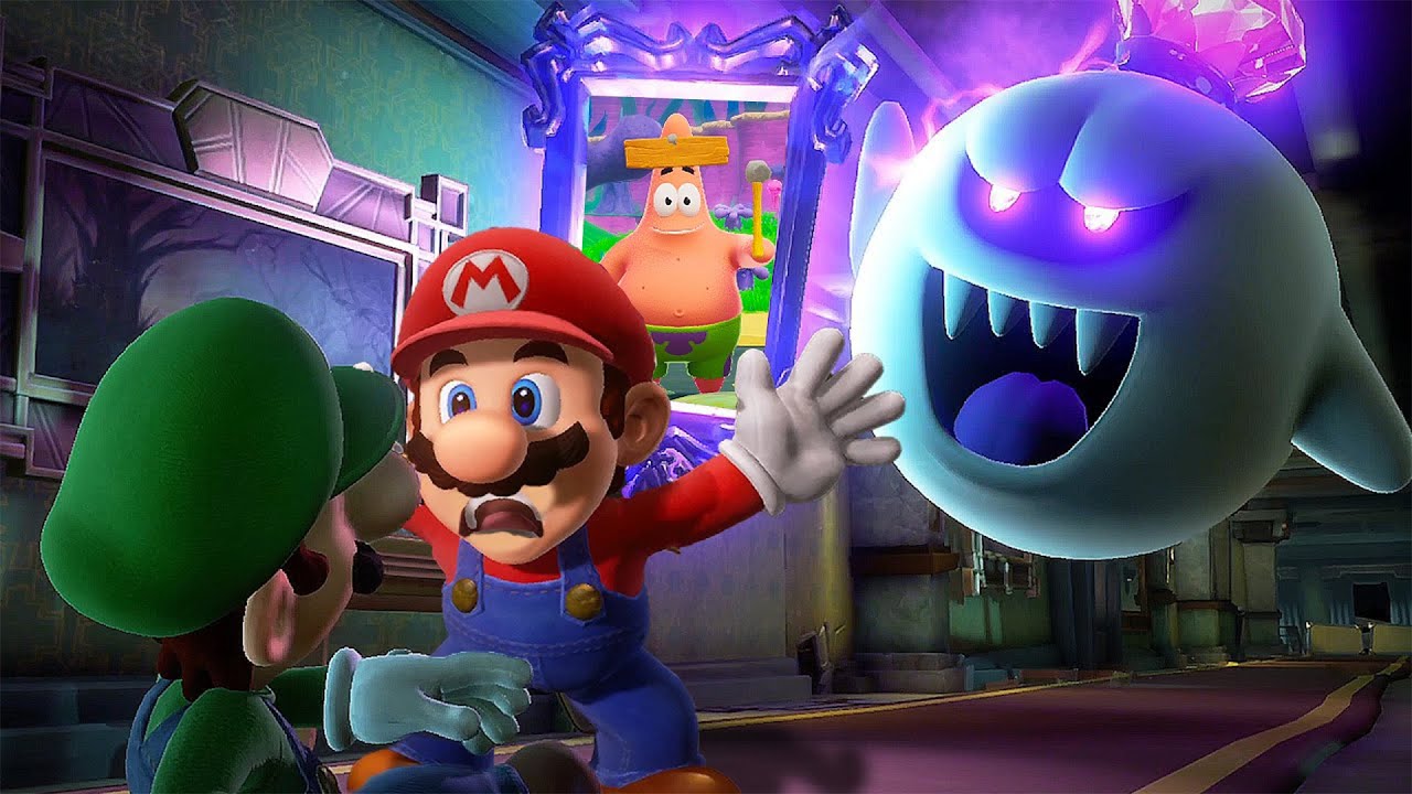 Luigi's Mansion 3 + Patrick Star - 2 Player Co-Op - Full Game ...