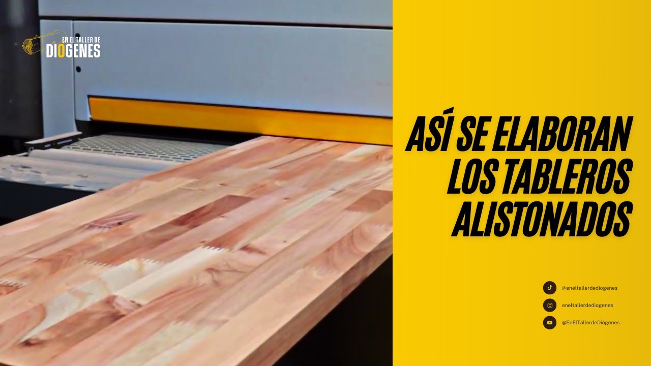 Cómo elaboramos un TABLERO ALISTONADO de MADERA DE CEDRO RECICLADA ...