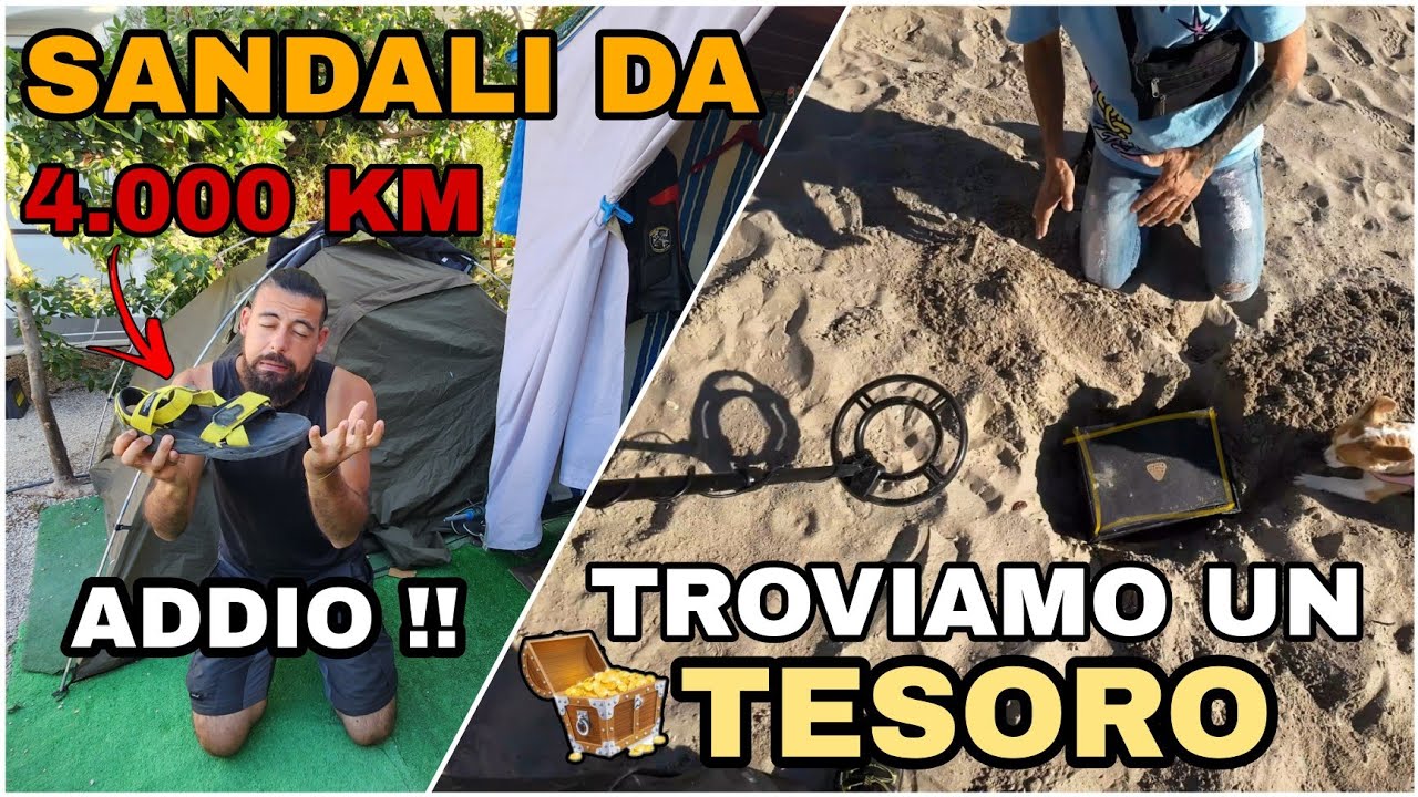 TROVO UN TESORO E SALUTO I MIEI SANDALI DA 4000KM (Perimetro spagnolo a ...
