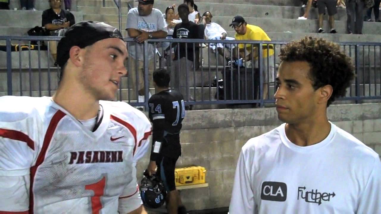 CLA + FurtherGen Player of the Game: HS Football - Alex Baer (TE/2014 ...