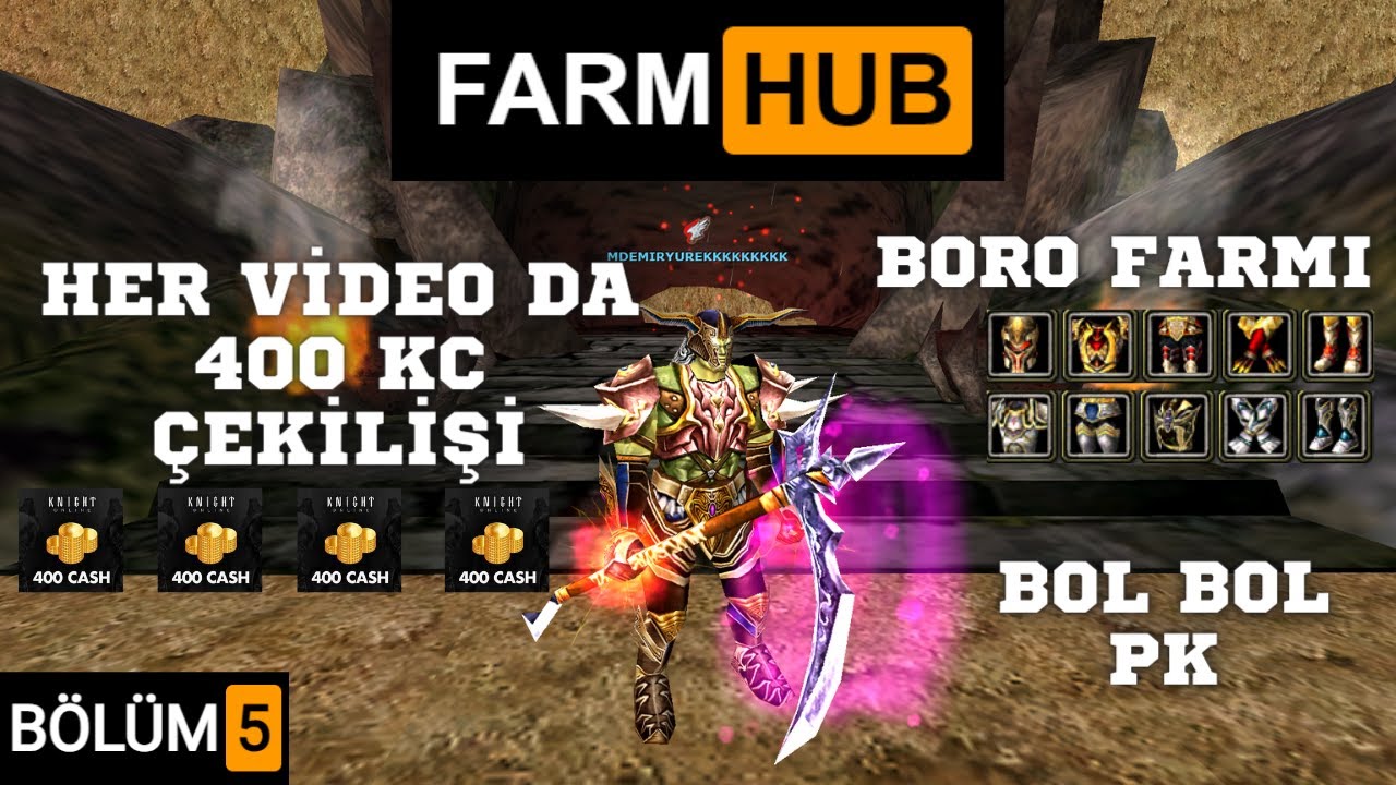 FARM HUB | BÖLÜM 5 | HER VİDEO DA 400 KC ÇEKİLİŞİ VAR, BOL BOL PK # ...