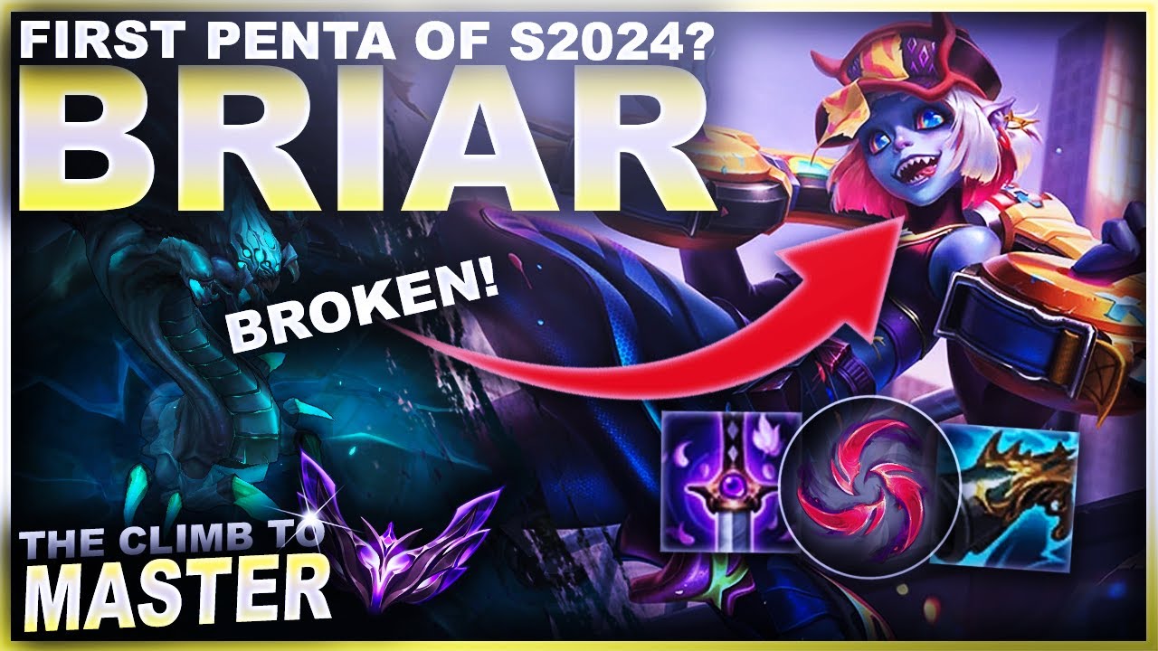 MY FIRST PENTA OF SEASON 2024? FULL LETHALITY BRIAR! | League of ...