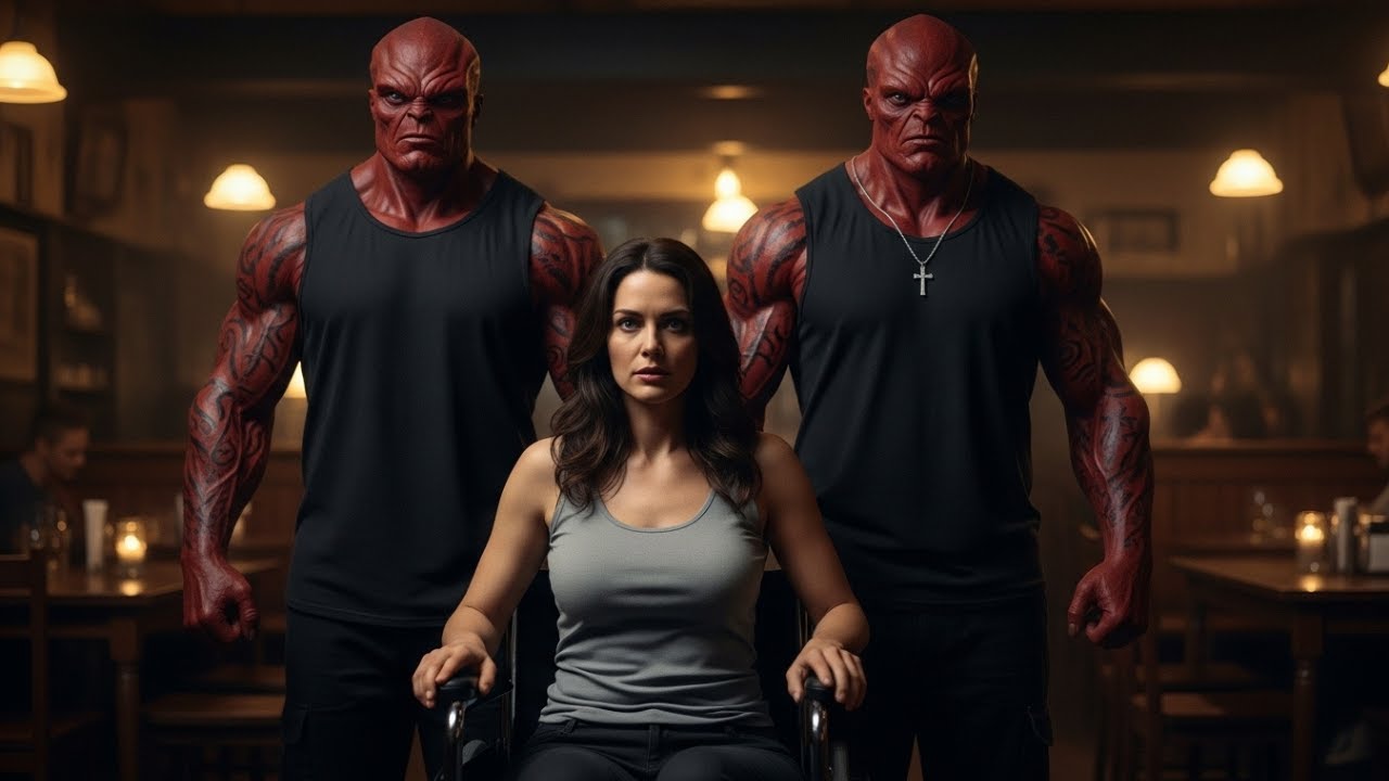 Alien Gangsters Intimidate a Disabled Human Woman in a Wheelchair Until ...