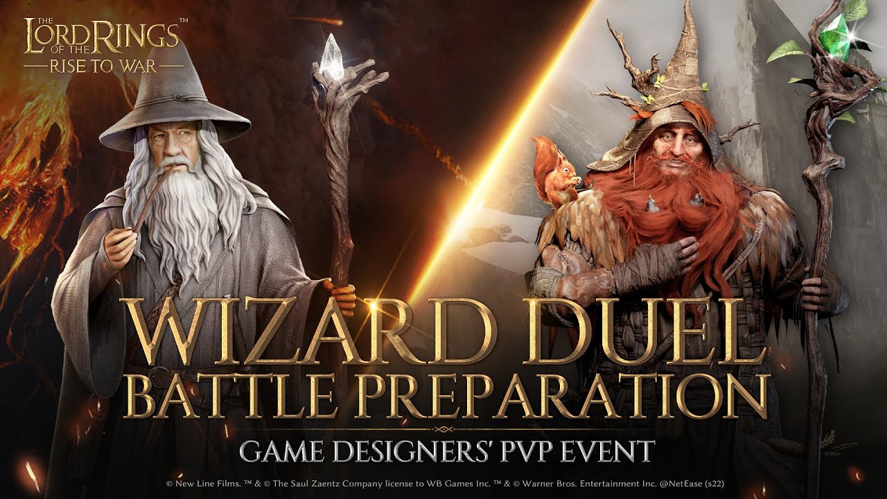 Wizard duel - Epic PVP event between Devs! | the Lord of the Rings ...
