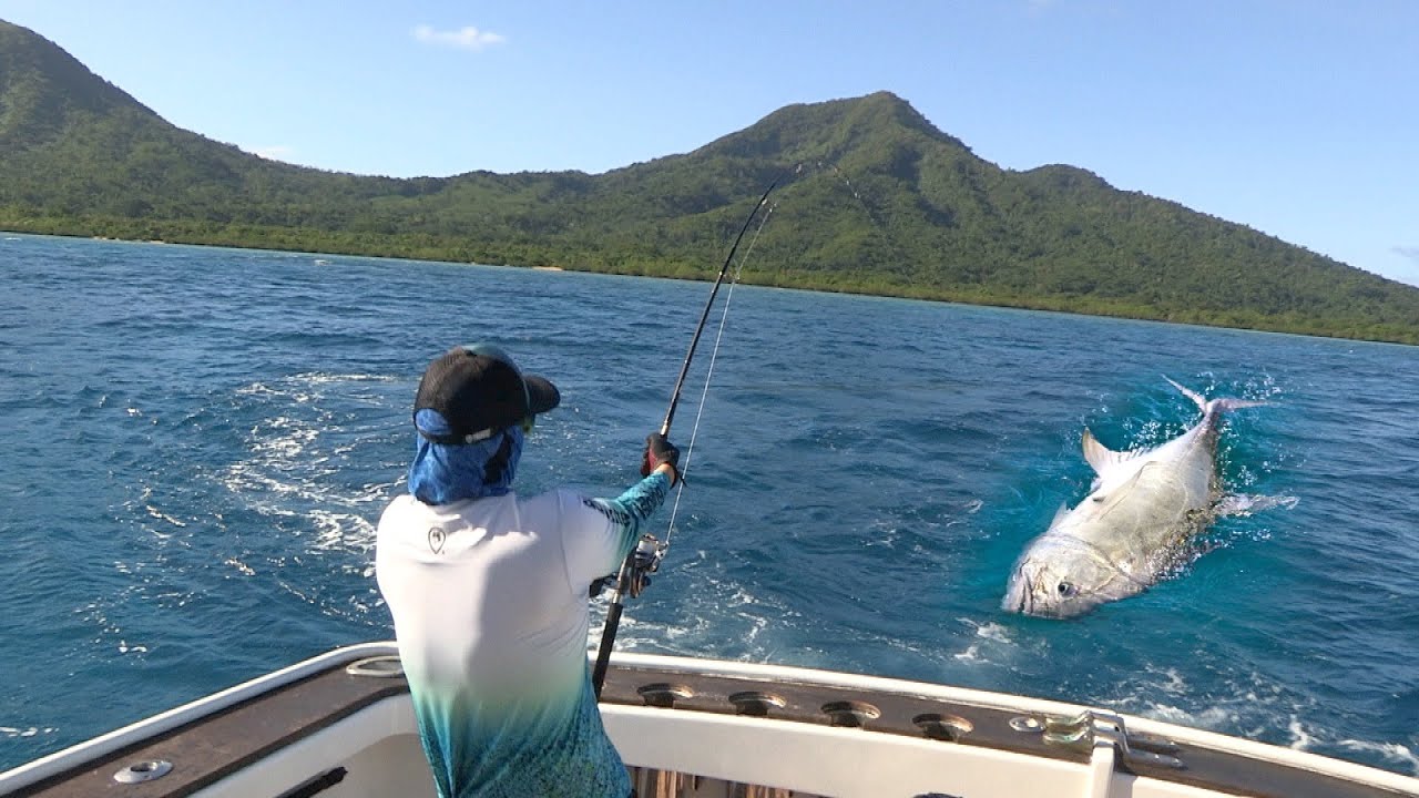 Pecanje na okeanu kod ostrva Vanuatu III deo | Fishing in ocean near ...