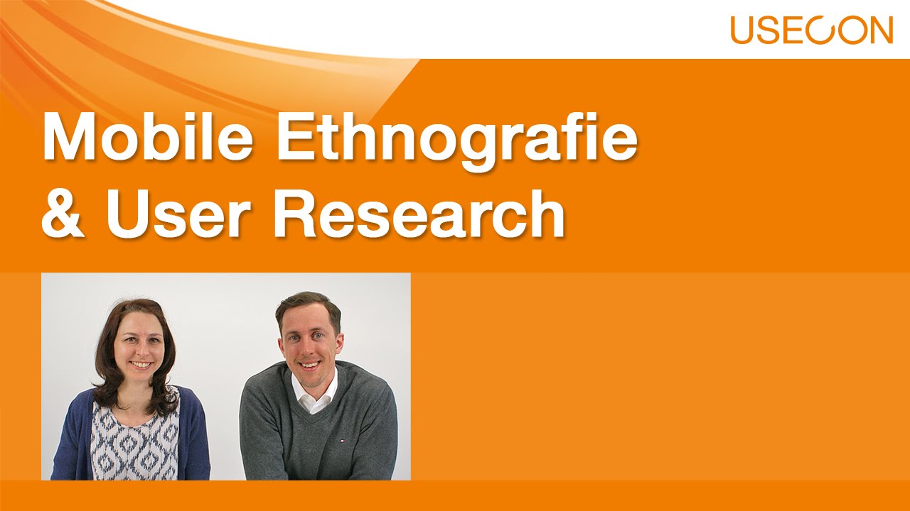 USECON Experience Webinar: Mobile Ethnografie & User Research - YouTube
