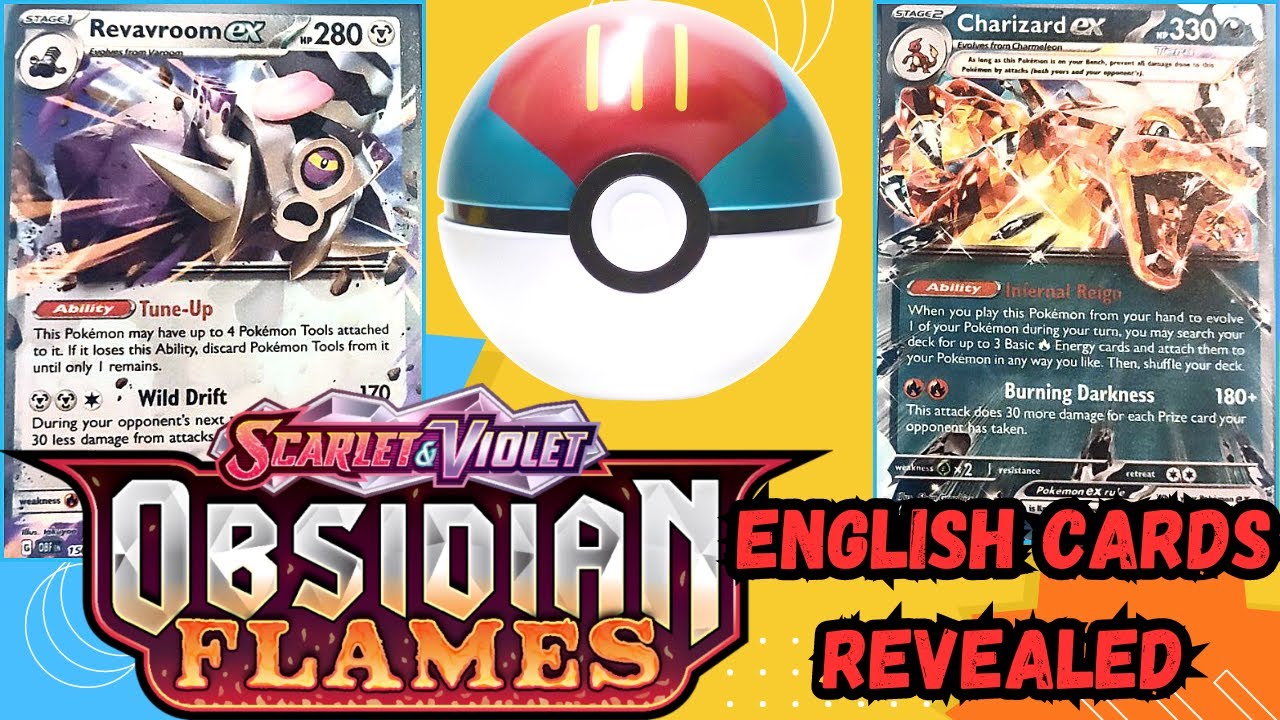 Pokemon Obsidian Flames Dark Charizard and NEW PokeBall TINS - YouTube