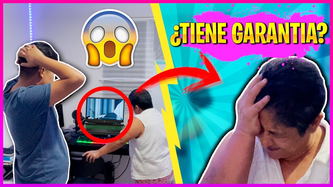 ROMPÍ la COMPUTADORA Broma a MI MAMÁ en 2021 || Pantalla ROTA Broma ...