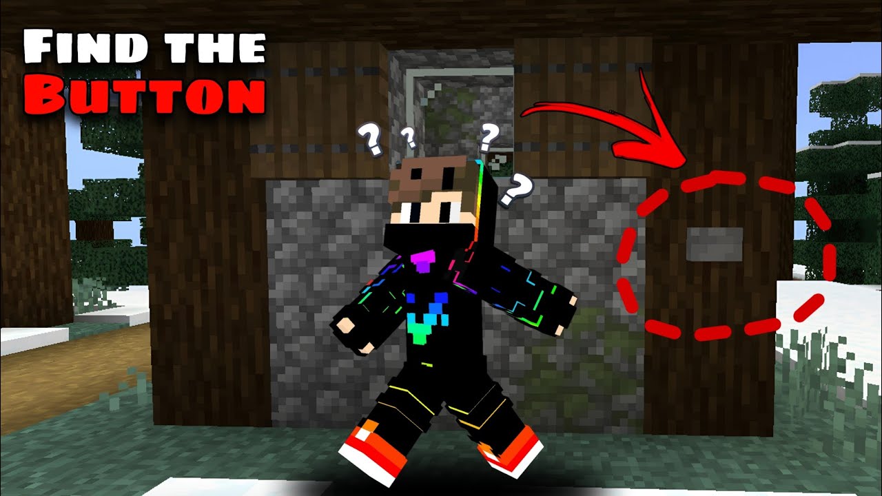 Find the Button and Escape the Room |Minecraft - YouTube