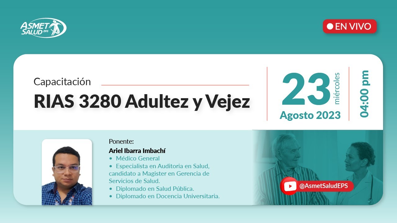 RIAS 3280 Adultez y Vejez - YouTube