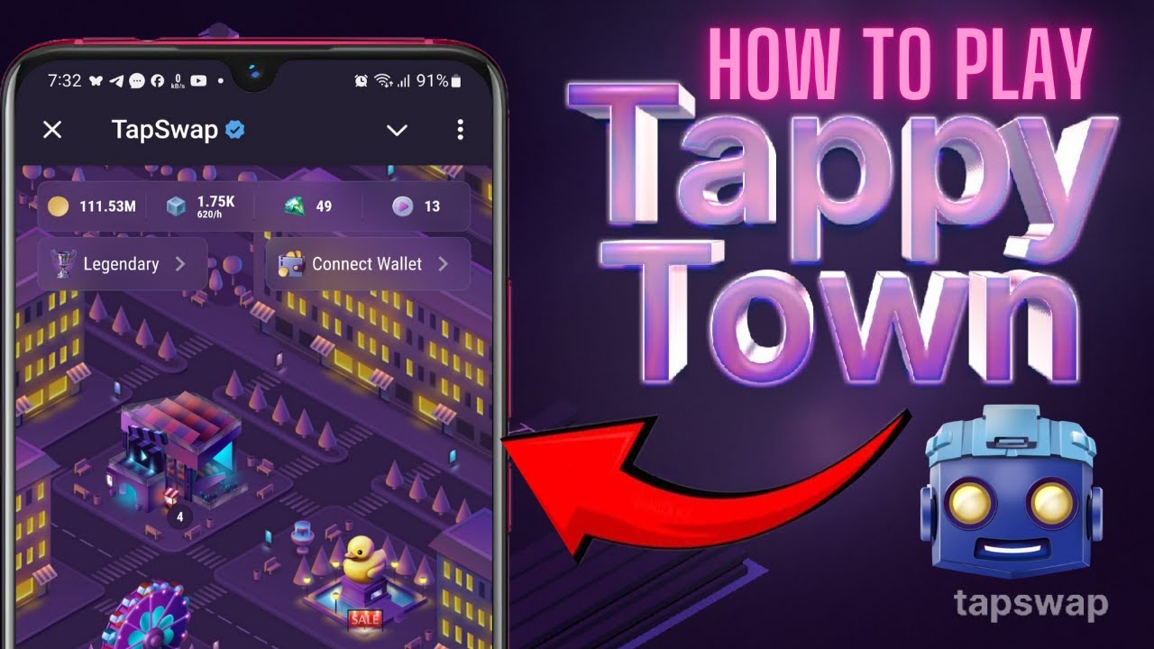 TapSwap Tappy Town Strategy Guide (Tips and Tricks) । English - YouTube