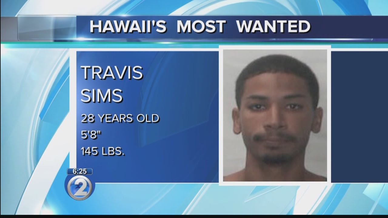 Hawaii's Most Wanted: Travis Sims - YouTube
