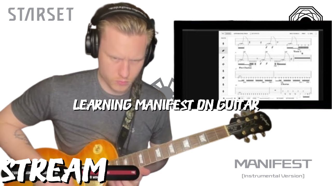 LEARNING STARSET SONG MANIFEST ON STREAM - YouTube