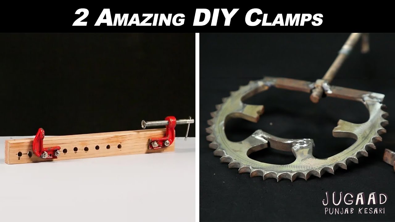 2 Amazing DIY Clamps - YouTube
