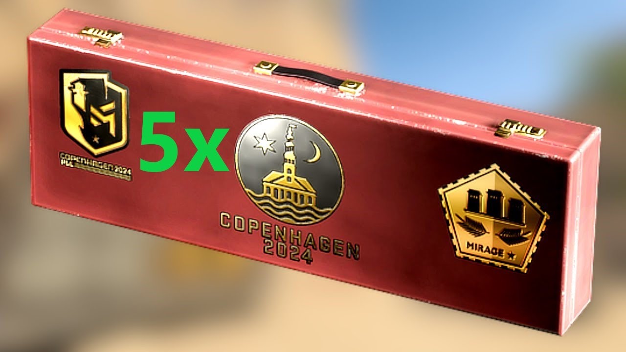 Opening 5 More PGL Copenhagen 2024 Souvenir Packages ! - YouTube