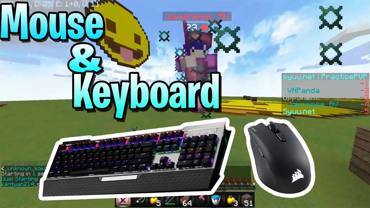 Mouse + Keyboard Sounds Arena PVP - YouTube