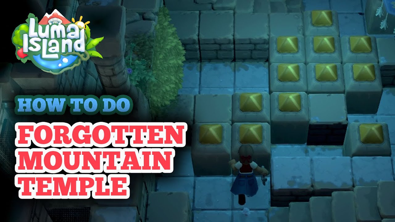 How to Do Forgotten Mountain Temple in Luma Island - YouTube