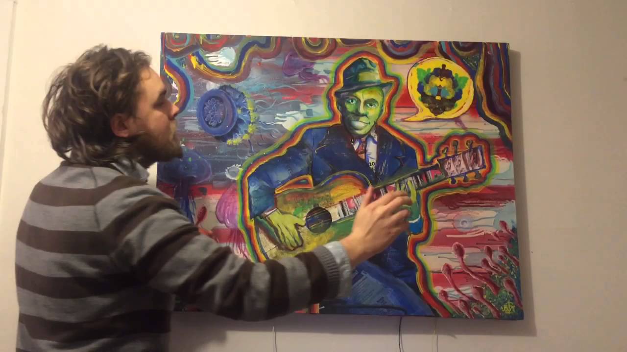 Interactive Painting (demonstration) - YouTube