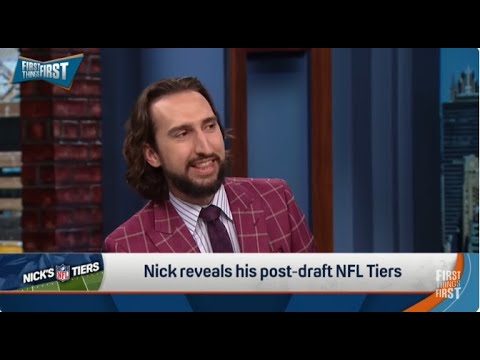 FIRST THINGS FIRST | Nick Wright RANKS NFL Teams, Bears to top, Eagles ...