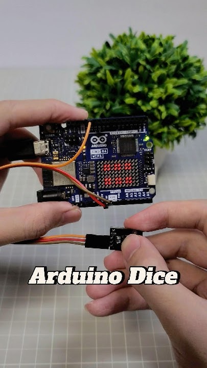 Arduino Dice. Do you like it? #arduino #electronics #engineering #sunfounder #arduinounor4wifi ...