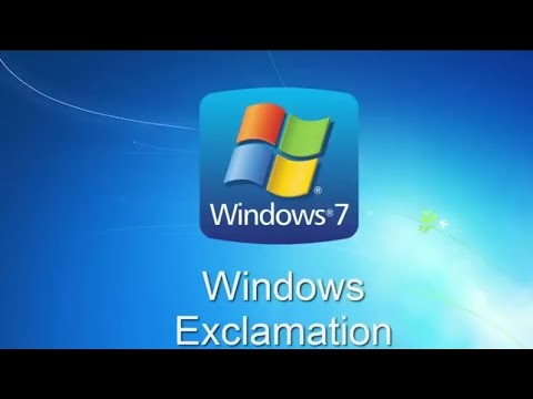 Windows 7 theme Exclamation sounds comparison (Part #9) - YouTube