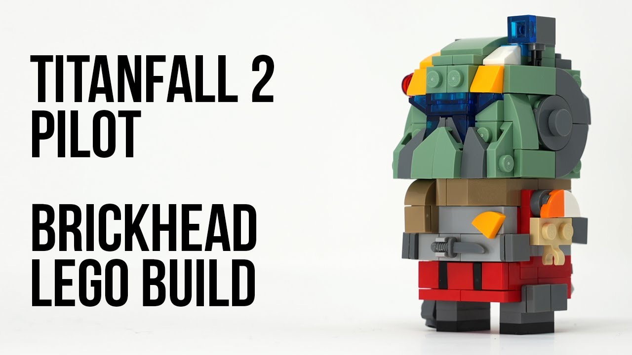 Titanfall 2 Pilot Jack Cooper LEGO brickhead build - YouTube