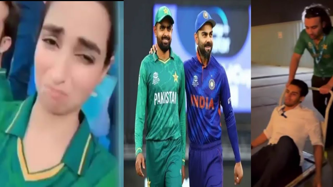 India vs Pakistan match Rost video, pak fan reaction || M Sagar Roster ...