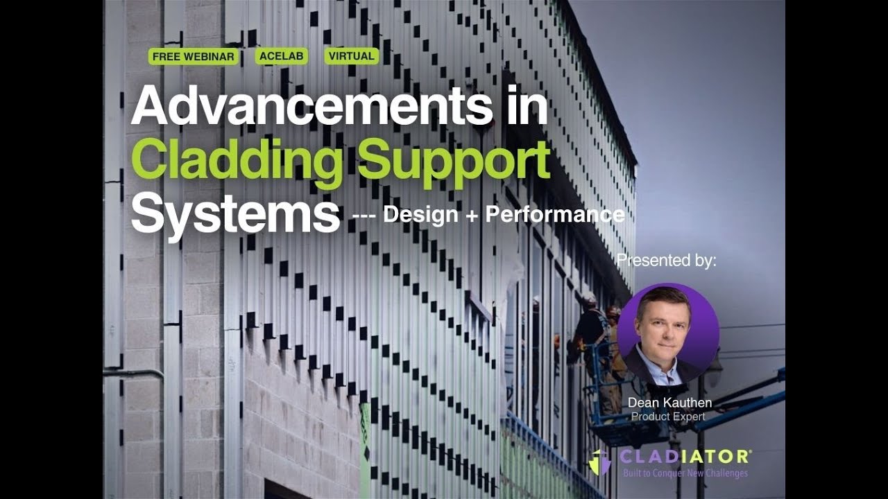 Advancements in Cladding Support Systems - Design + Performance ...