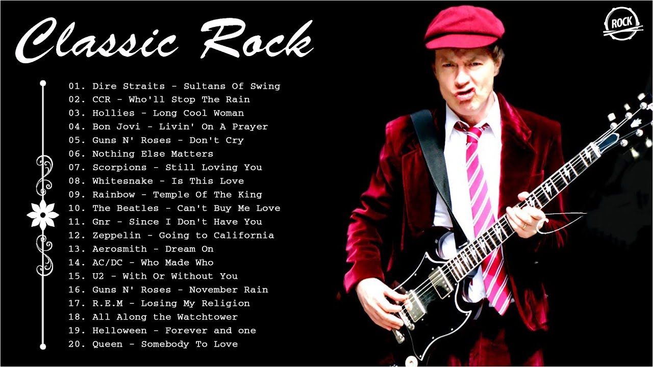 The Best Classic Rock Songs 70s 80s 90s - Best Classic Rock Playlist🍀 ...