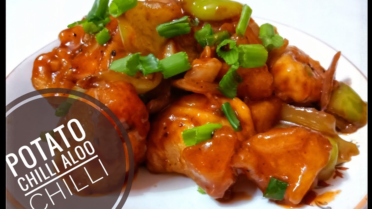 Potato chilli | Aloo chilli |Evening snacks | Monsoon snacks ...