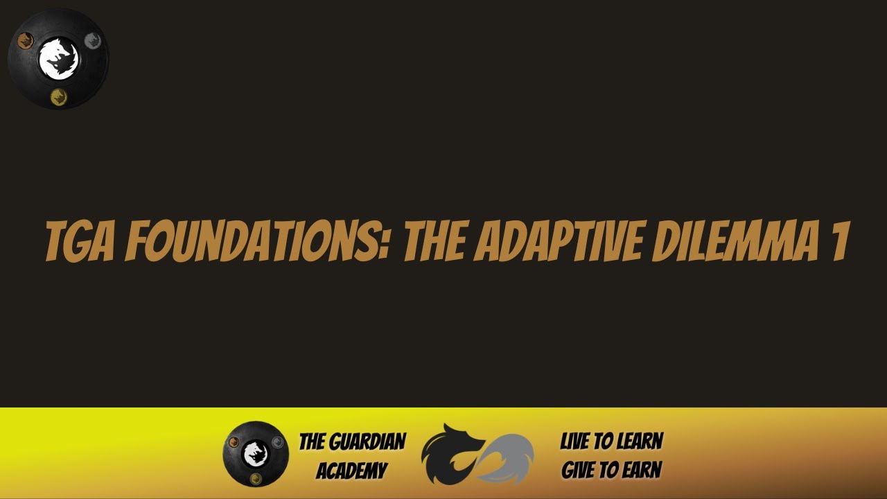 The Adaptive Dilemma Series Part 1 of 3 - Language and Self Efficacy ...