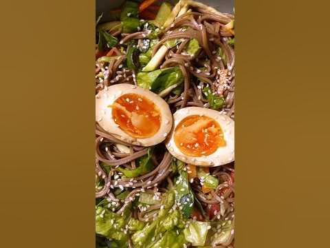 Соба с овощами | Veggie soba #shorts - YouTube