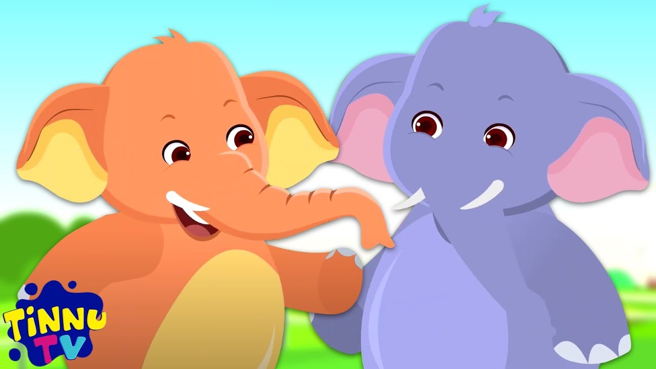 Ek Mota Hathi Cartoon Rhyme, एक मोटा हाथी, Hindi Rhymes For Kids and ...