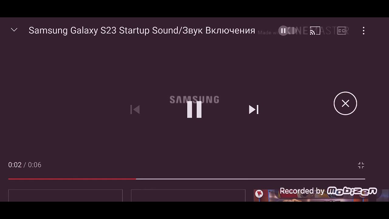 Samsung Galaxy S300 Startup Sound (S23) - YouTube