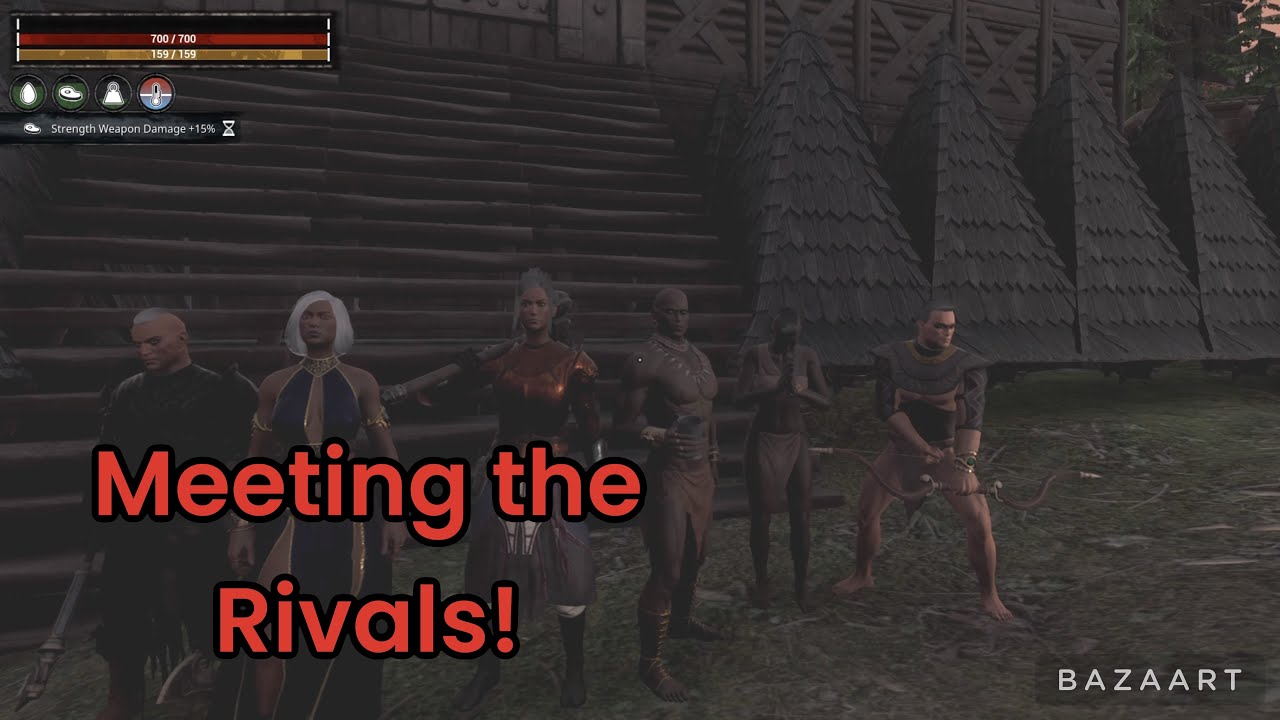 Making Rivals and Finding Allies! Conan exiles PvP Part 2 - YouTube