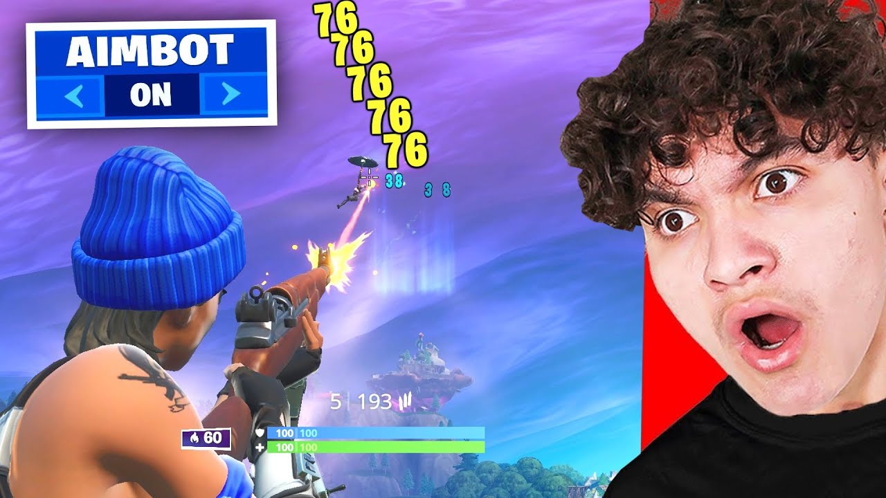 aimbot activated... - YouTube