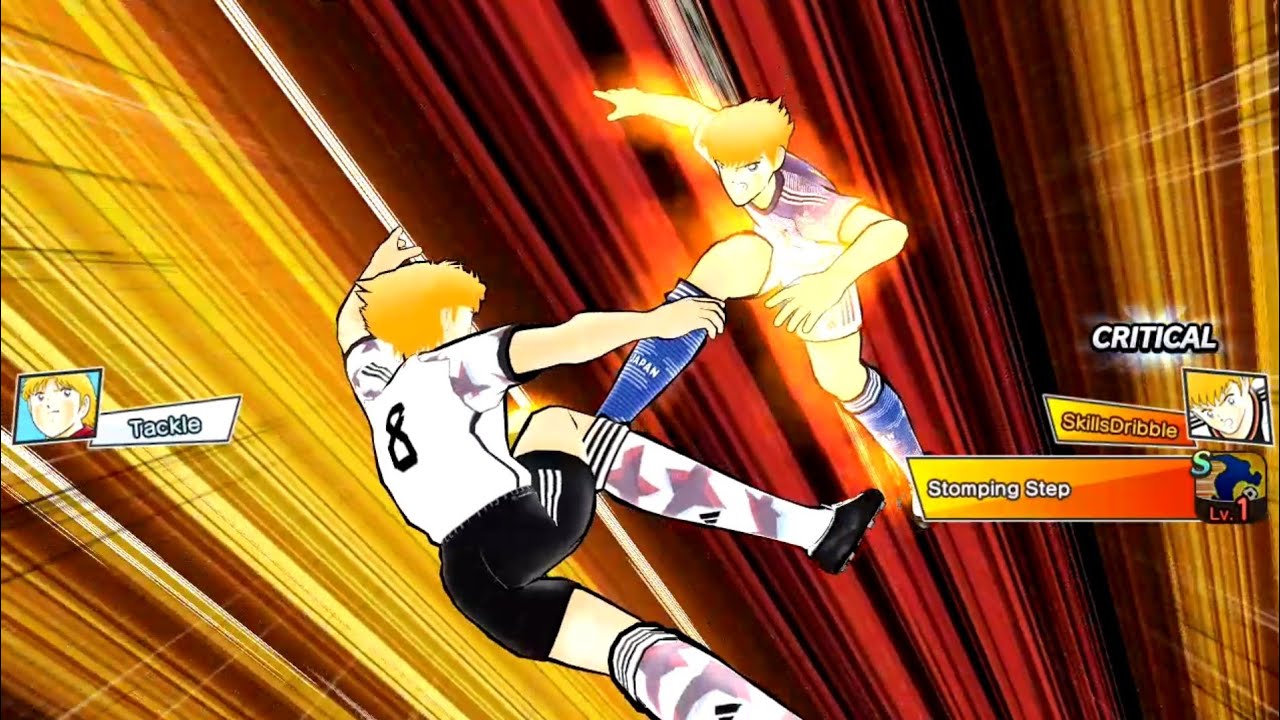 Stomping Step (K.H. Schneider) - Captain Tsubasa Dream Team Skill - YouTube
