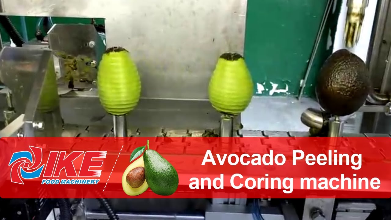 Avocado Peeling and Coring Machine - YouTube