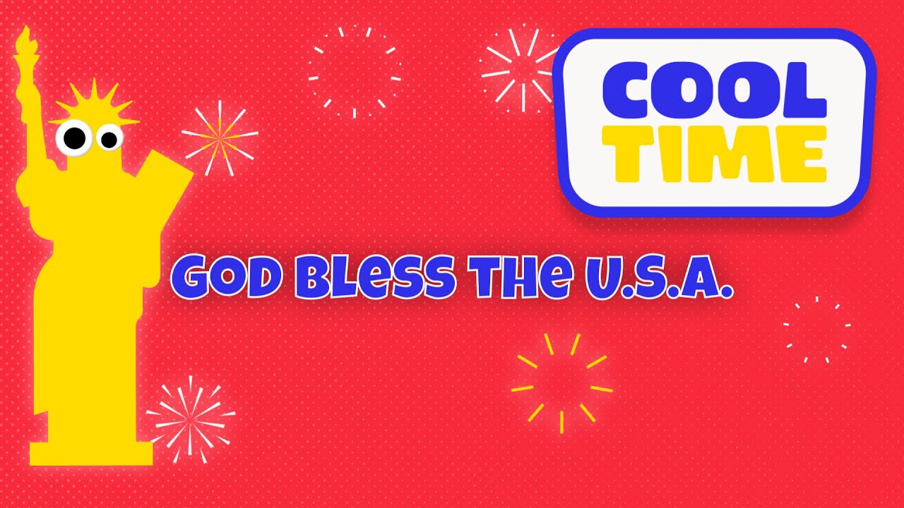 God Bless The U.S.A. (Visualizer) | Patriotic Songs for Kids🌟 | America ...