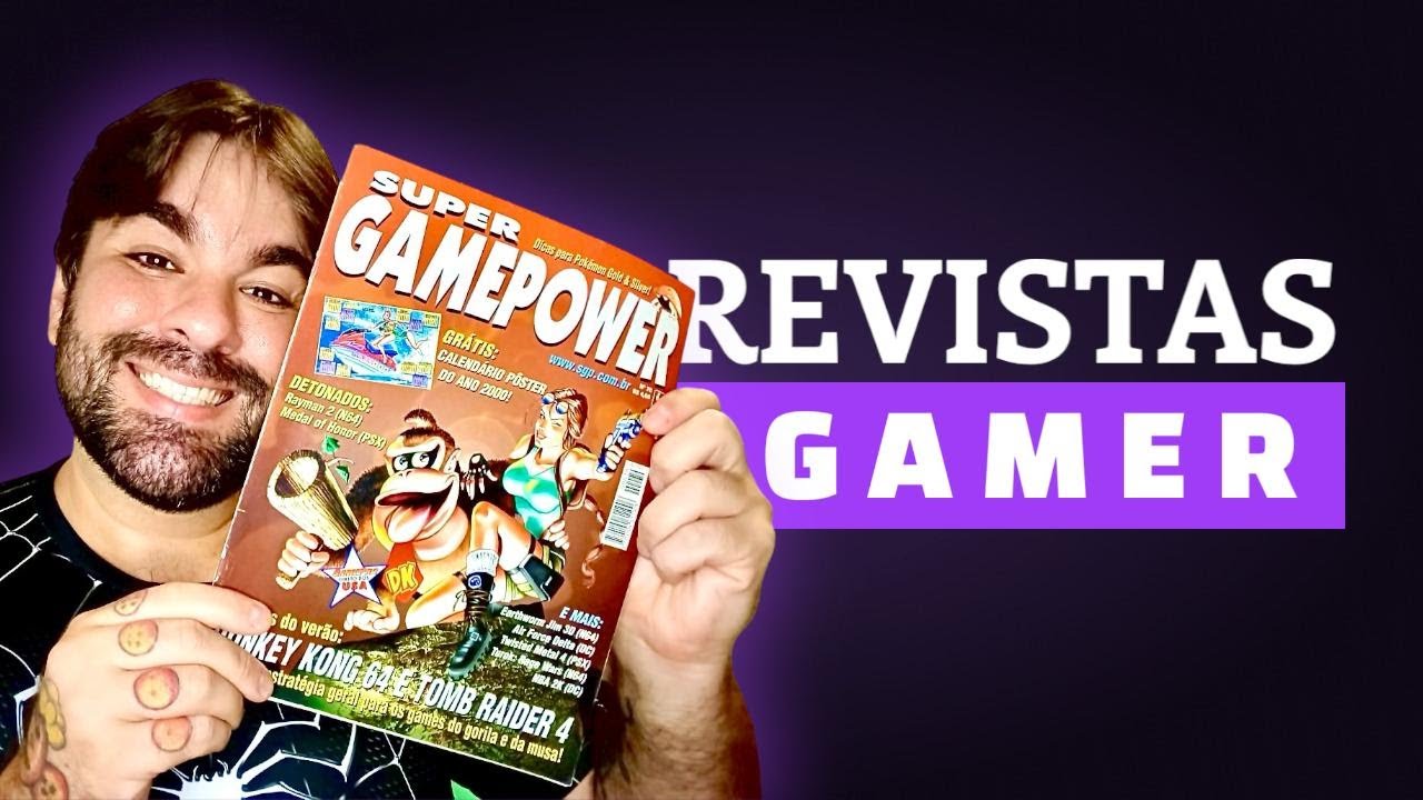 AS FAMOSAS REVISTAS GAMER - YouTube