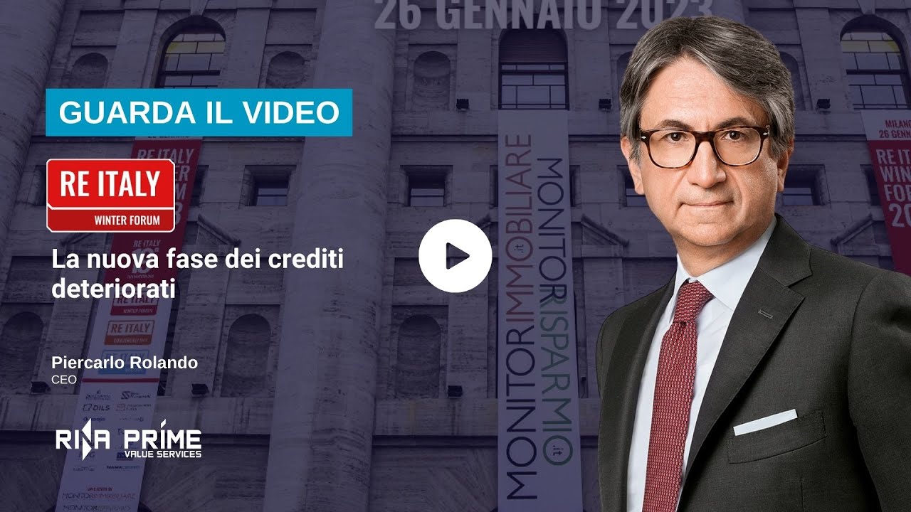 Piercarlo Rolando, CEO di RINA Prime Value Services RE ITALY Winter ...