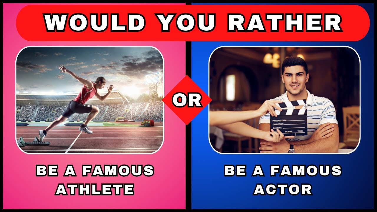 Would You Rather? Personality test Quiz Show - YouTube