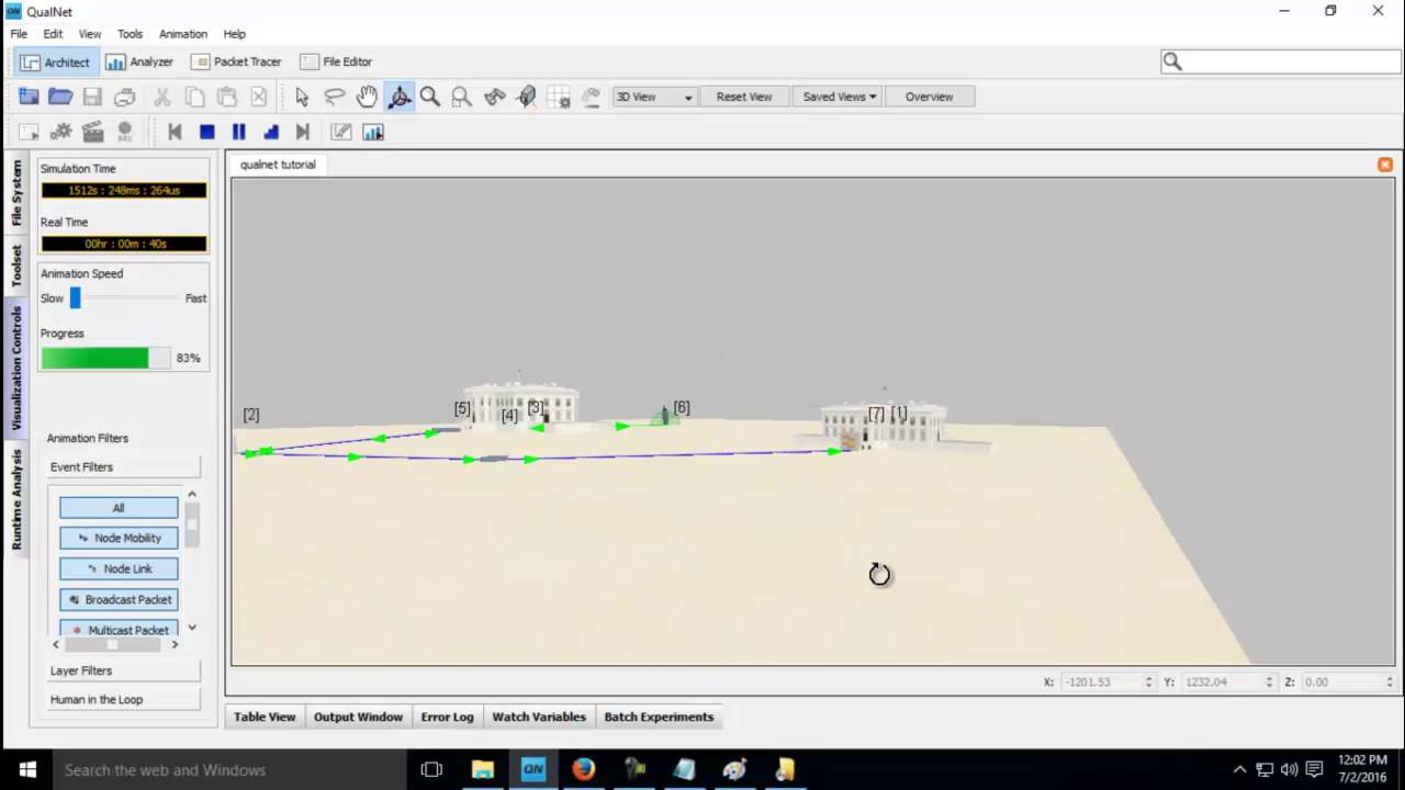 Qualnet tutorial - YouTube